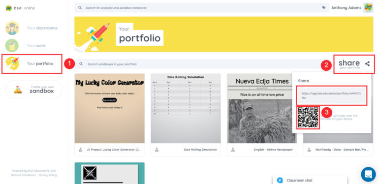 Sharing Student Portfolios: A Step-by-Step Guide for Educators | BSD ... Sharing Student Portfolios: A Step-by-Step Guide for Educators | BSD ...