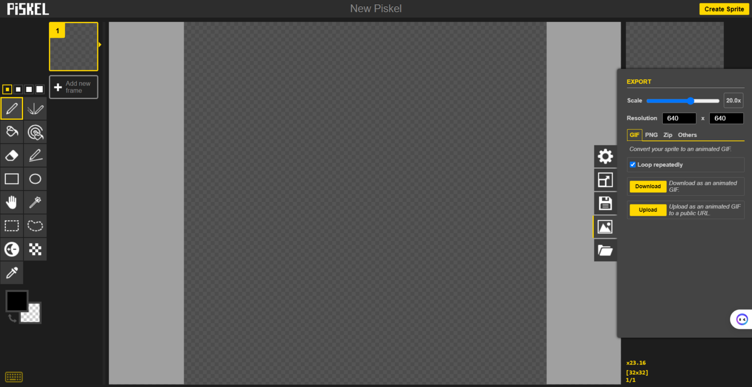 How to Save Images in Piskel – BSD Education